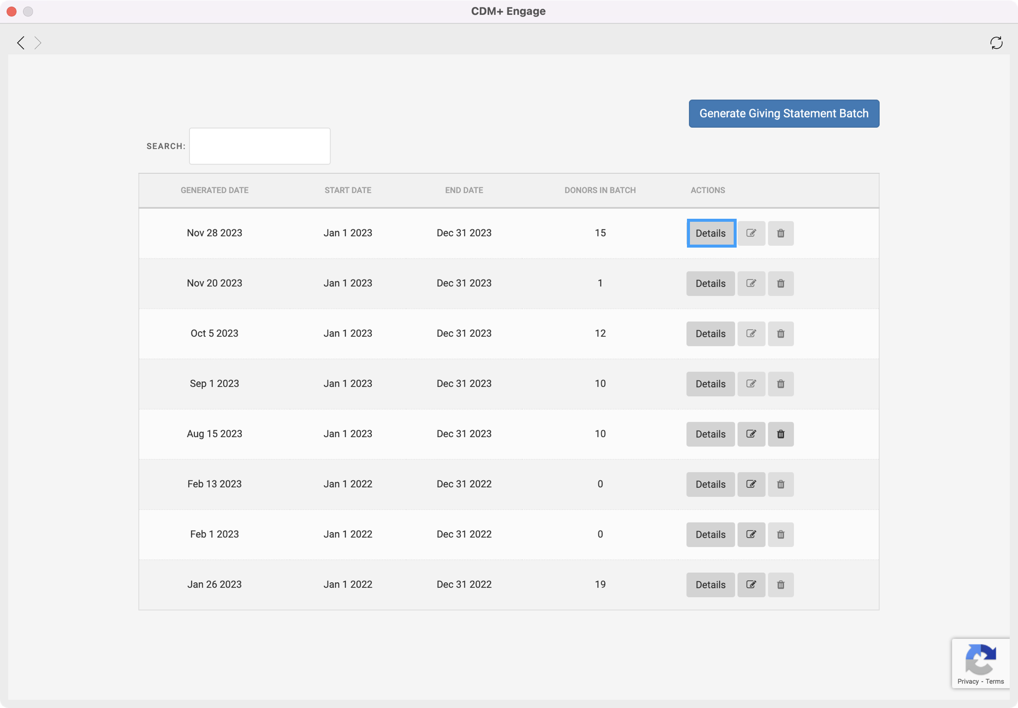 How to Retracting Statements for All Donors